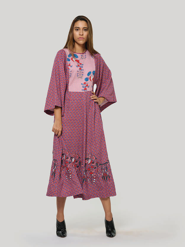 Woohoo Dress - Love Lattice IIi Strawberries – Nala Japan