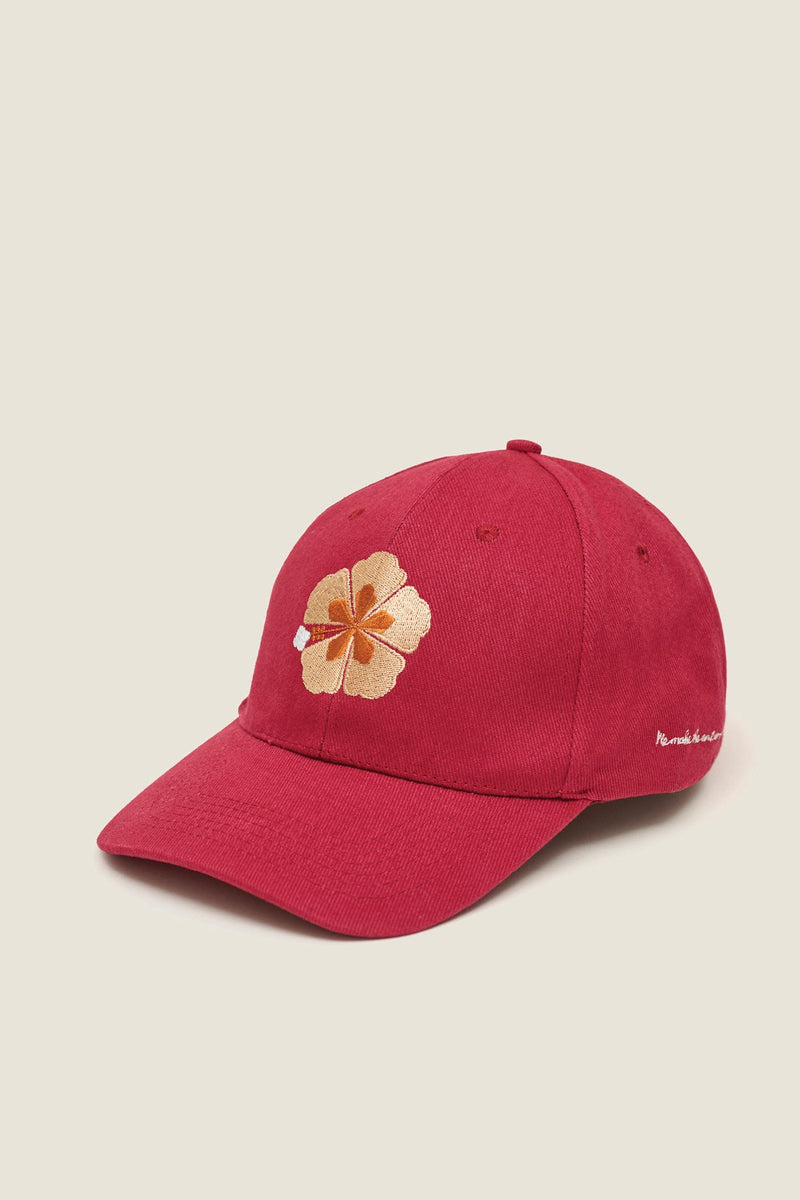 Bunga Raya Cap - Maroon – Nala Japan