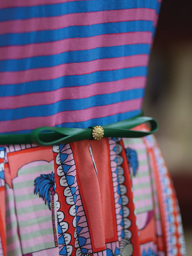 Ribbon Belt - Light Green – Nala Japan