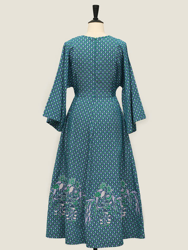 Woohoo Dress - Love Lattice IIi Grass – Nala Japan