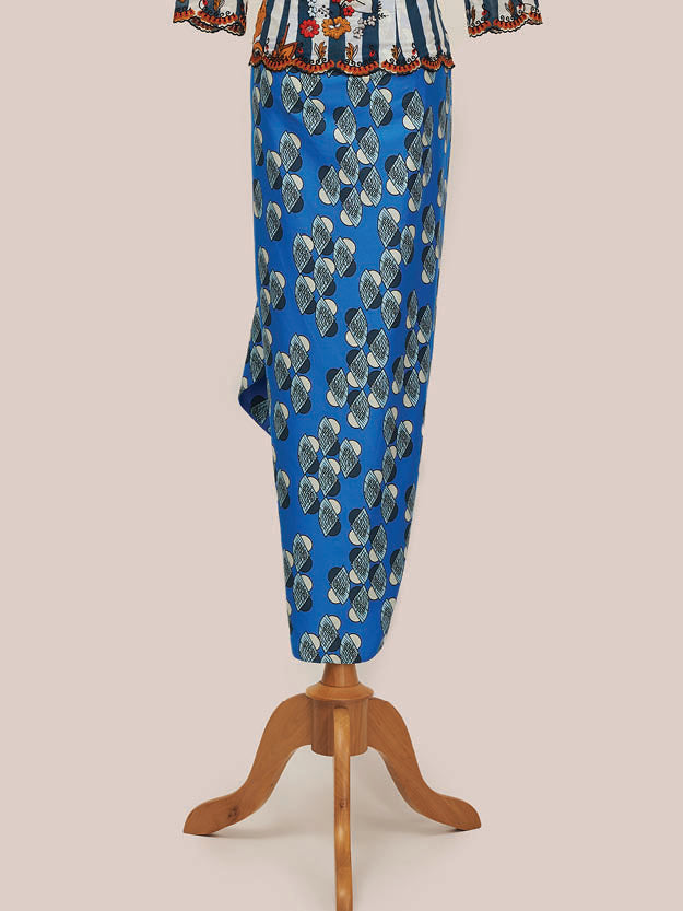 SARONG (WRAPAROUND) - NEST BLUE – Nala Japan
